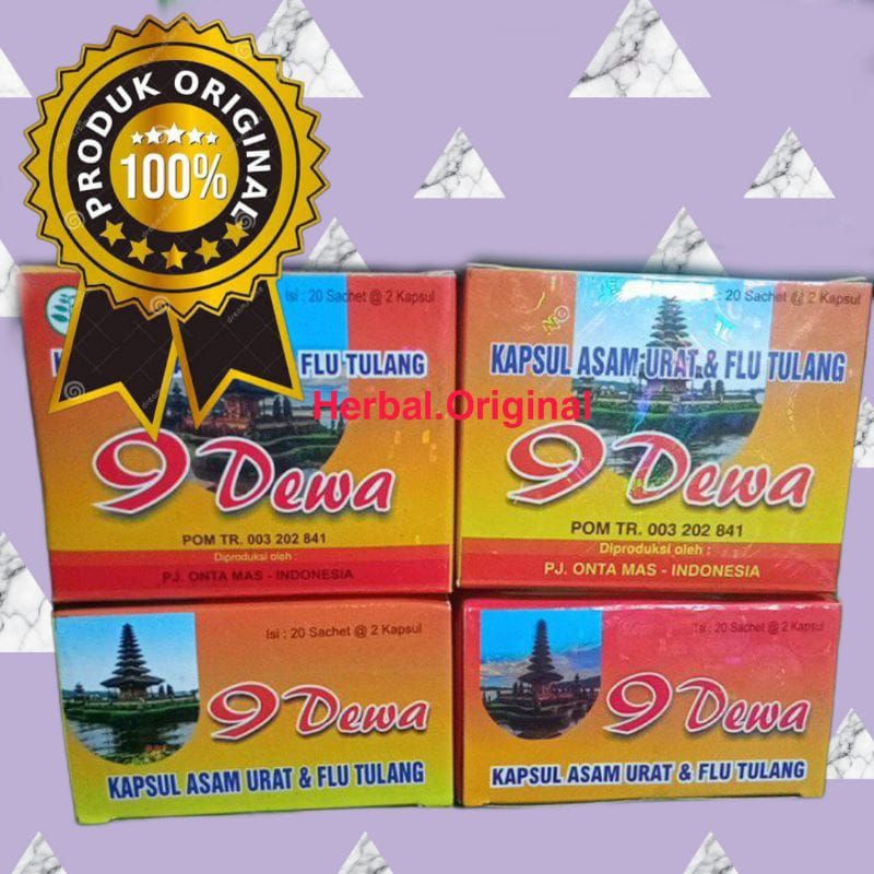 Jual 9 dewa kapsul 100% original | Shopee Indonesia