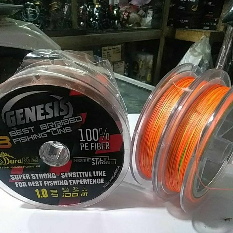 Jual Senar PE genesis x8 multicolour 100m connecting | Shopee Indonesia