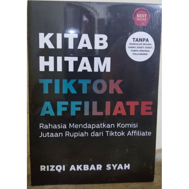 Jual Buku Kitab Hitam TikTok by Rizqi Akbar Syah | Shopee Indonesia