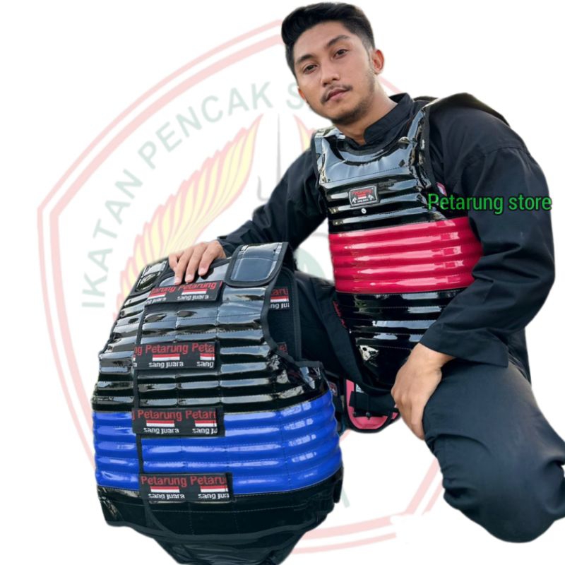 Jual Body Protector Silat Velcro Aturan Baru Body Silat Pelindung Badan ...