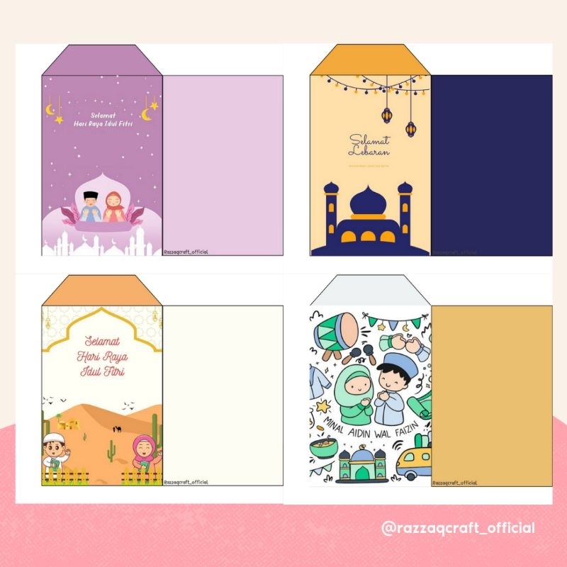 Jual Amplop Lebaran Dengan Souvenir / Amplop murah / Amplop unik ...