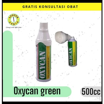 Jual Oxycan Regular Hijau / Oksigen / Alat Bantu Kesehatan 500cc ...