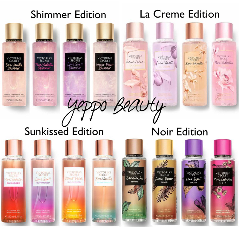 Jual COD [VS 250ml] Parfum Body Mist Wanita Pure Seduction Love Spell ...