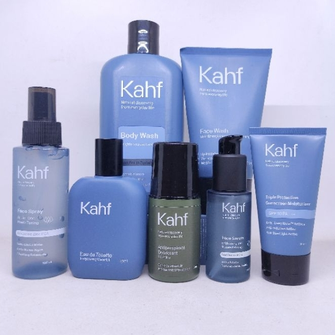 Jual PAKET KAHF LENGKAP SKINCARE PRIA/ KAHF SEMUA JENIS KULIT ...