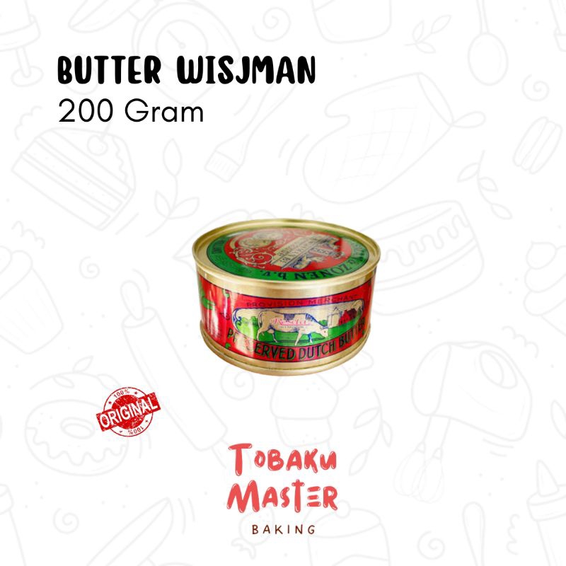 Jual [ 200 GRAM ] Wisman Kaleng / Butter Wijsman Kaleng | Shopee Indonesia
