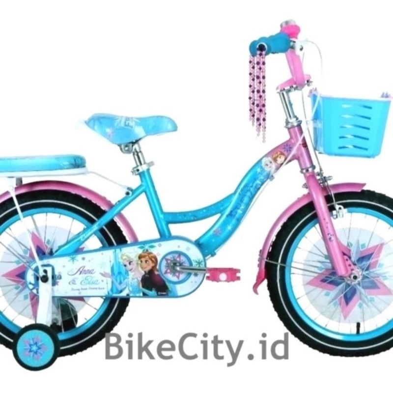 Jual SEPEDA ANAK MINI ELEMENT FROZEN 16 INCH | Shopee Indonesia