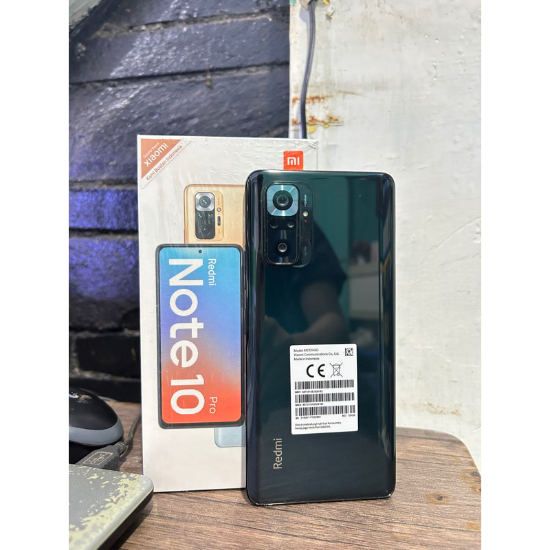 Jual Xiaomi Redmi Note 10 pro 6/128 - 8/128 second mulus | Shopee Indonesia