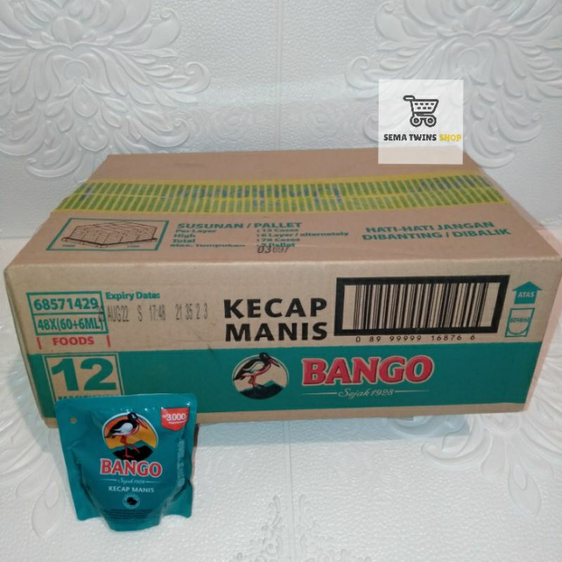 Jual KECAP BANGO 77GR isi 48 ( 1 DUS / KARTON ) | Shopee Indonesia