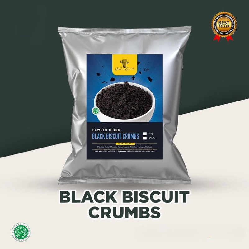 Jual Black Biscuit Crumbs / Owreo Crumbs 1 Kg | Shopee Indonesia