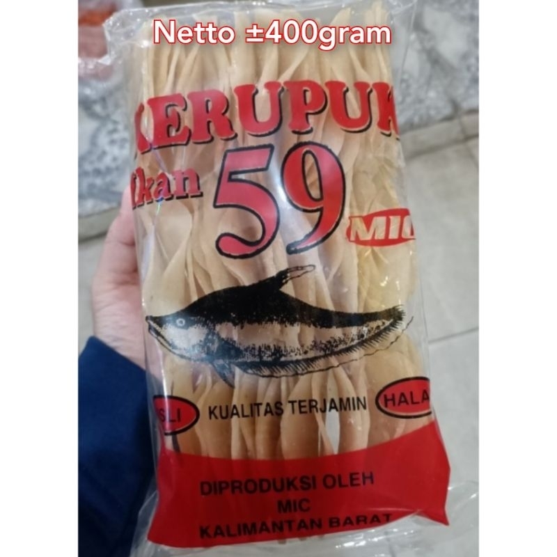 Jual Kerupuk Ikan Belidak / Kerupuk Ikan 59 Mic / Krupuk Mentah ...