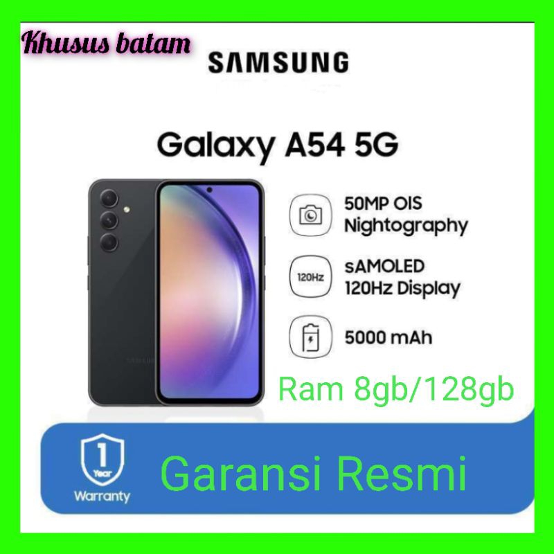 Jual Samsung Galaxy A54 5G Ram 8gb/128gb handphone android (khusus ...
