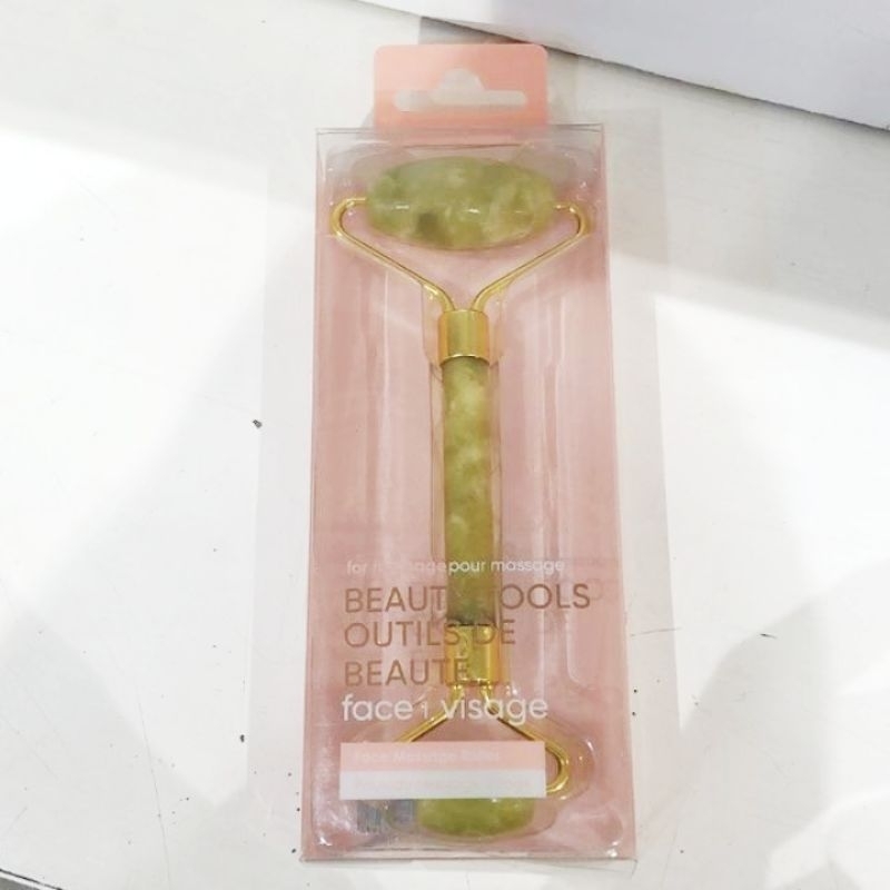Jual SPECIAL SALE MINISO JADE DOUBLE HEAD FACE MASSAGE ROLLER / ALAT ...