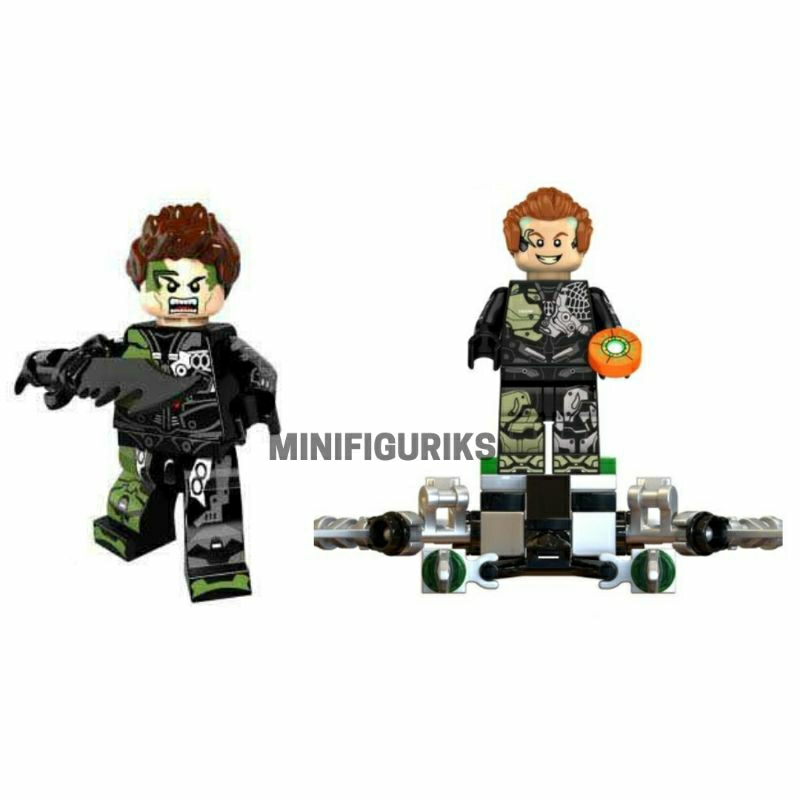 Jual Mainan Balok Susun Edukasi Anak Minifigure Green Goblin | Harry ...