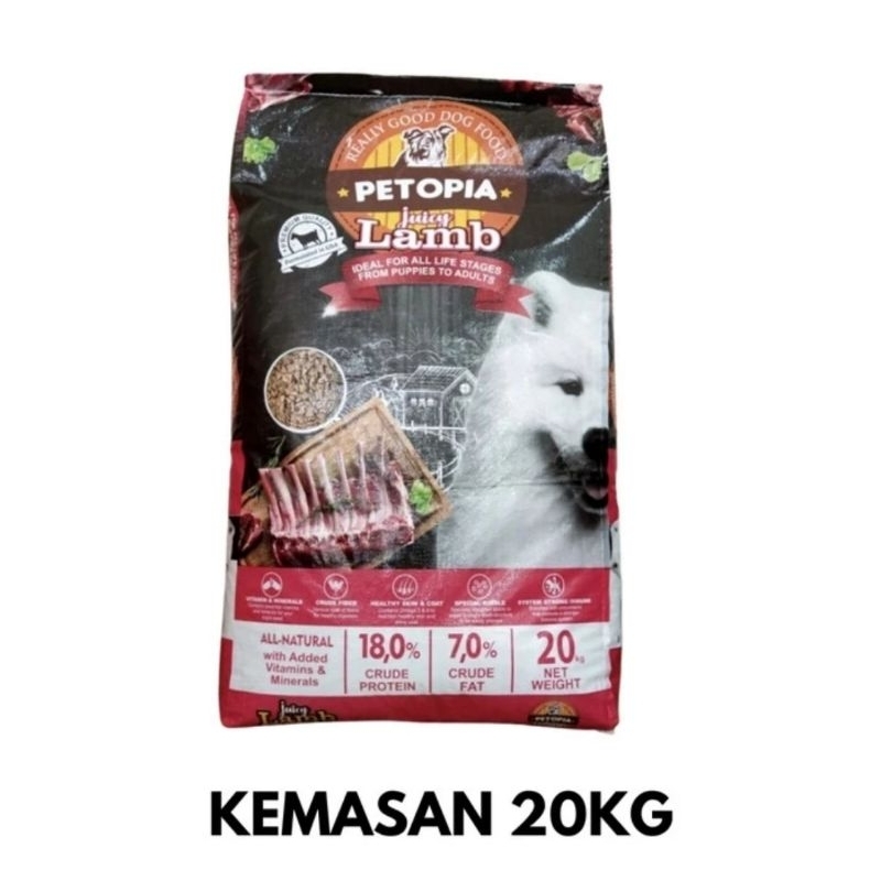 Jual Petopia Lamb karung 20kg | Shopee Indonesia