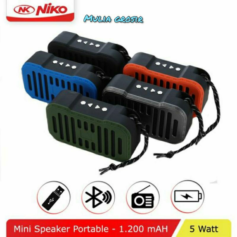 Jual Speaker Niko Speaker Mini Niko JS03 | Shopee Indonesia