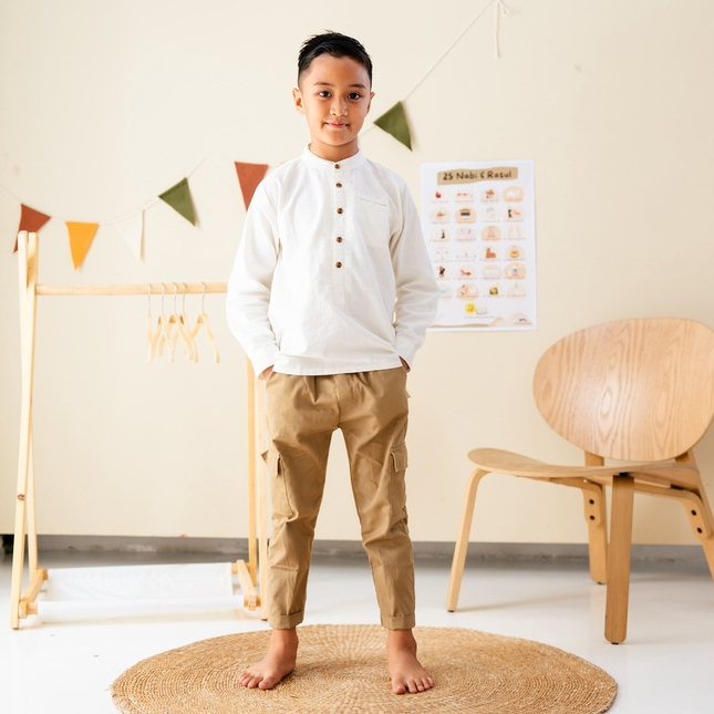 Jual Baju Anak KAFA Broken White by Kaum Adam | Shopee Indonesia