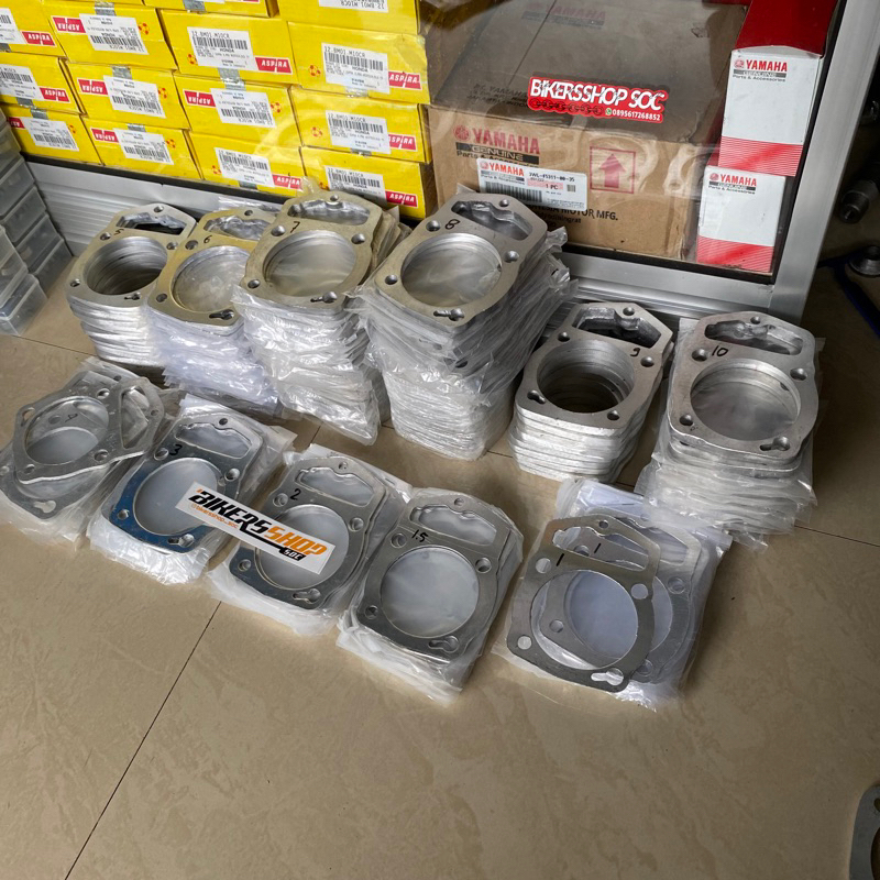 Jual PACKING BLOK TIGER PLENDES PERPAK PAKING STRUK 1mm - 10mmALMINI ALMUNIUM CB GL MEGAPRO ...