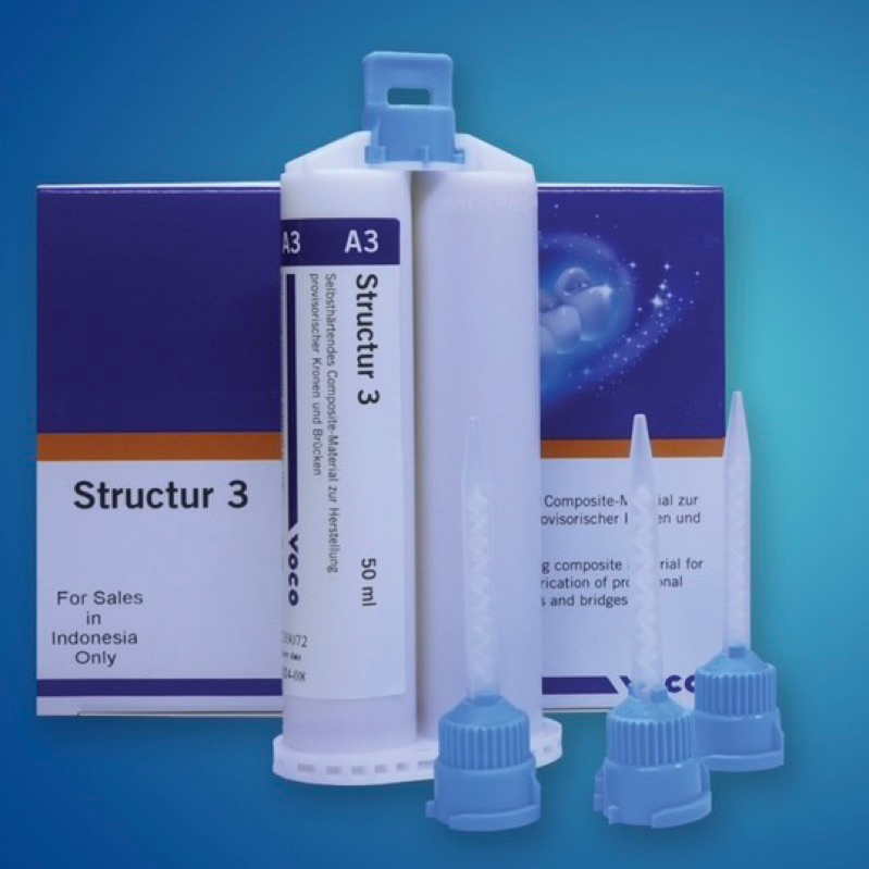 Jual Crown sementara / temporary crown Structur 3 50ml Voco Dental ...