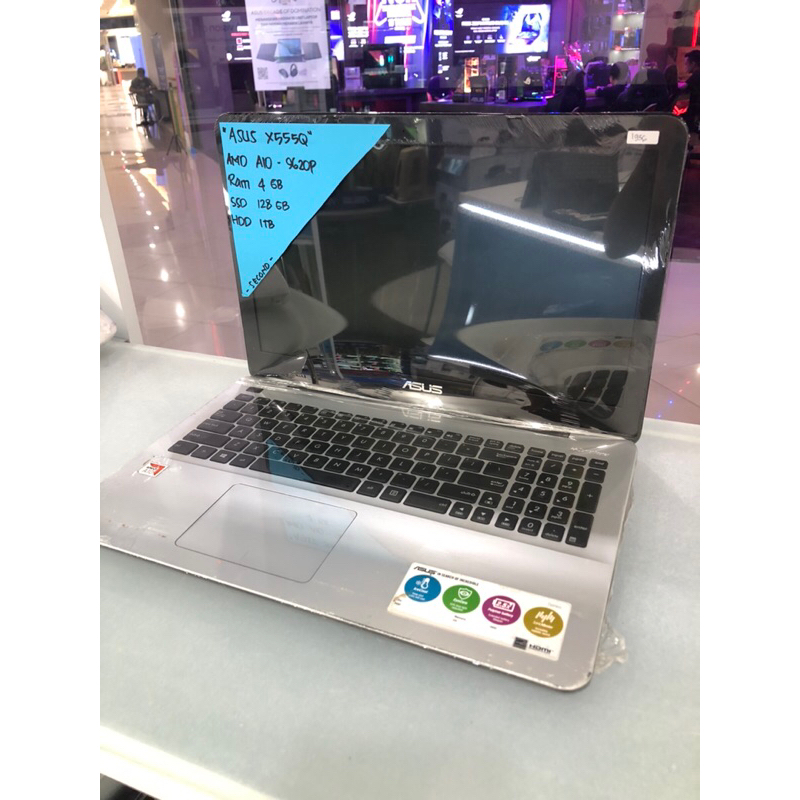 Jual Laptop Asus X555Q AMD A10-9620P RAM 4GB SSD 128GB HDD 1TB 2ND ...