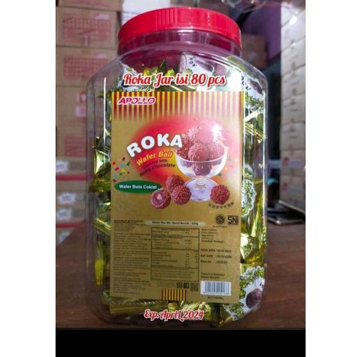 Jual roka toples 80 biji murah jajan snack kiloan free | Shopee Indonesia
