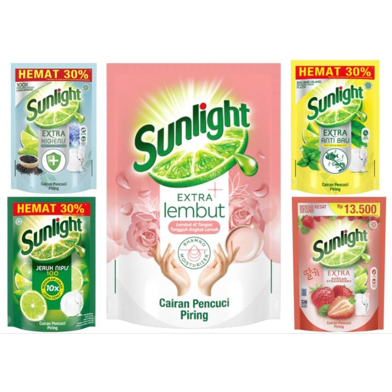 Jual Sunlight Sabun Cuci Piring All Varian Kemasan 755ml atau 700ml ...