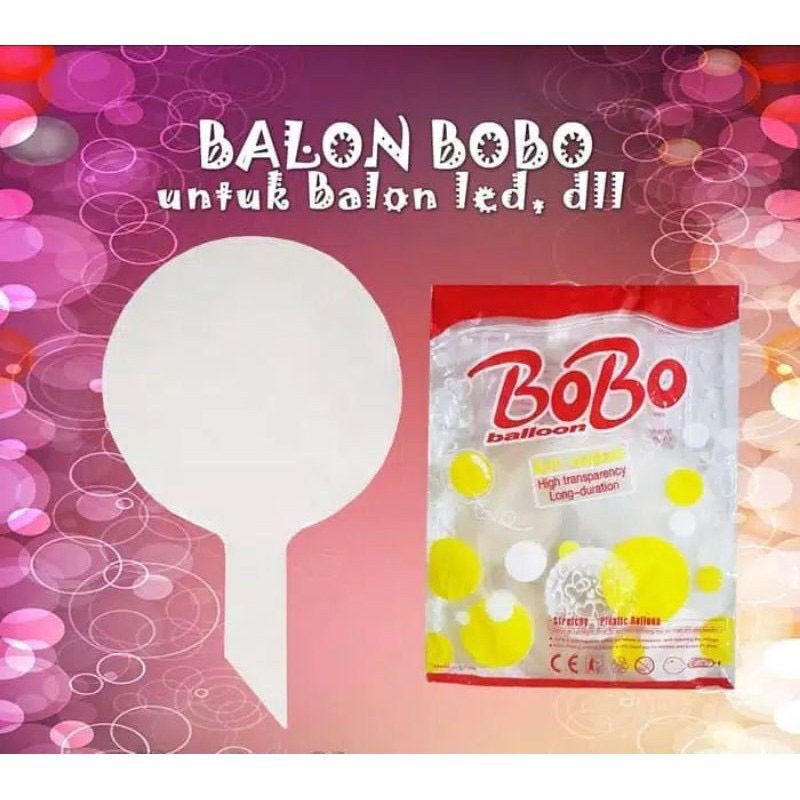 Jual BALON PVC BOBO BALON 18 INCH BALON BENING BALON DEKORASI BALON ...