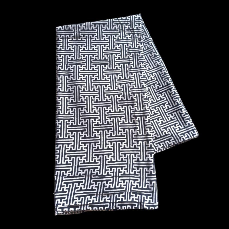 Jual hmt kain batik monokrom batik hitam putih bahan seragam batik ...