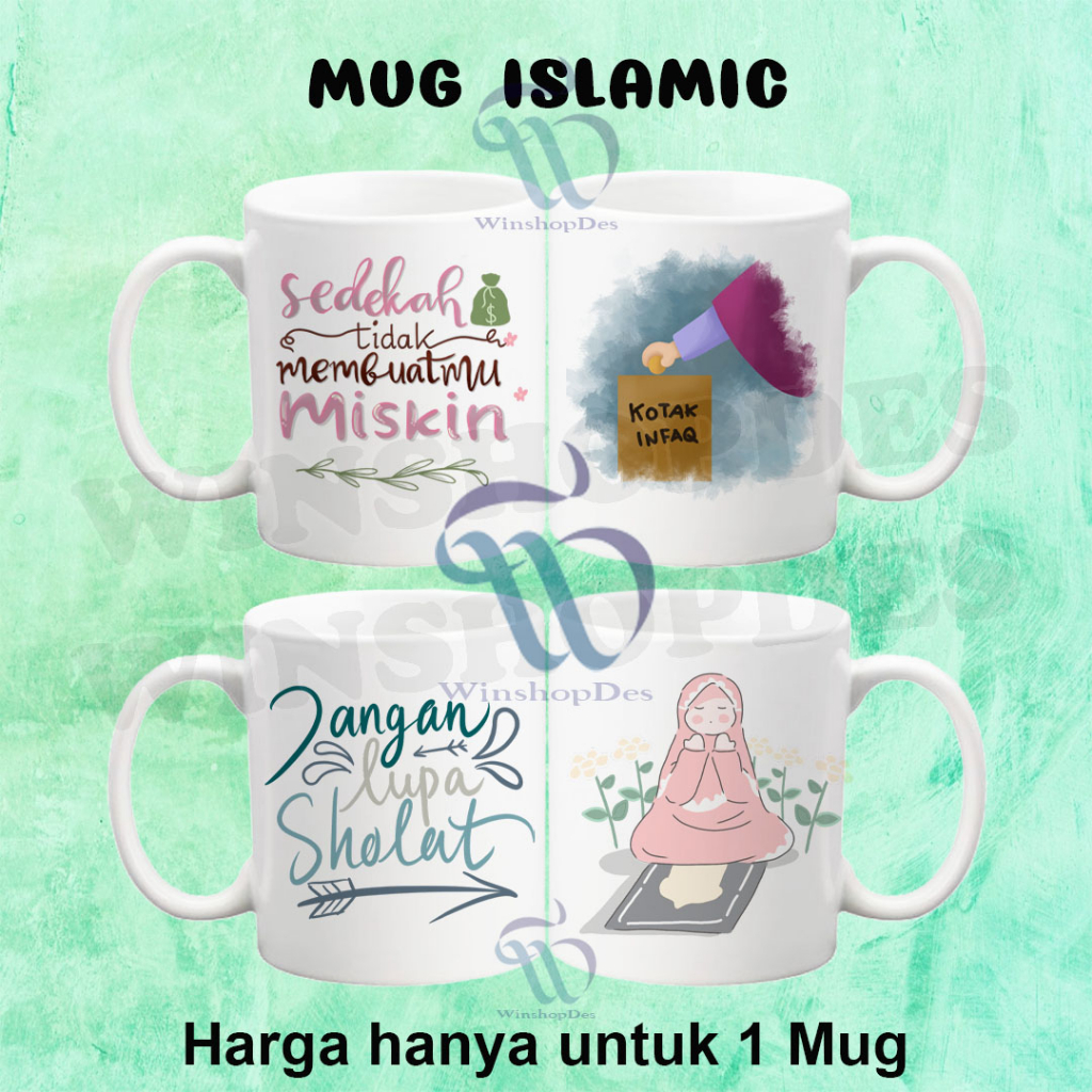 Jual MUG ISLAMIC / MUS ISLAM / LEBARAN / RAMADHAN / MUG CUSTOM | Shopee ...