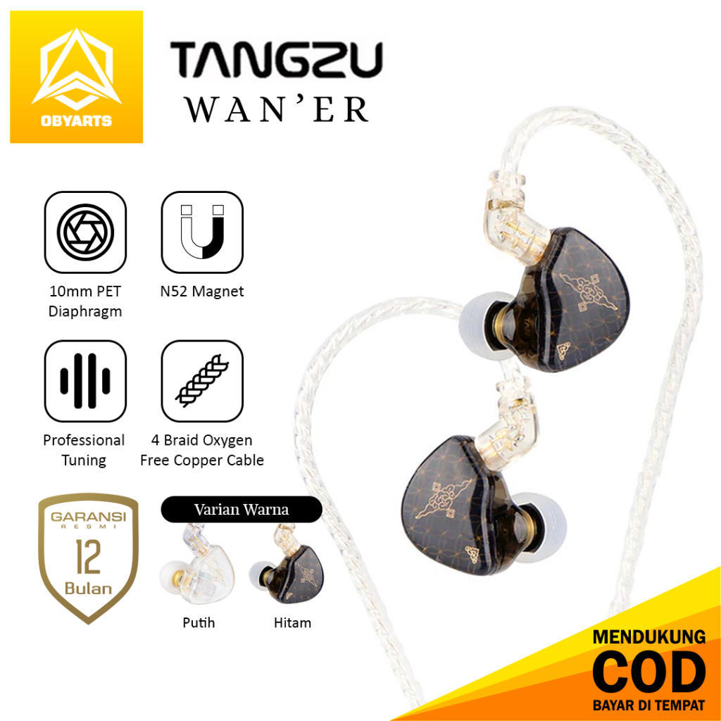 Jual Tangzu Wan Er / WanEr SG with Mic Original 10mm PET Diaphragm Hi ...