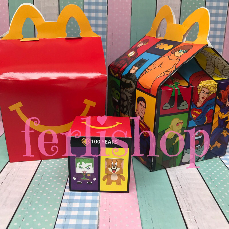 Jual Mainan Happy Meal Warner Bros Batman Robin Batgirl Mummy Joker ...