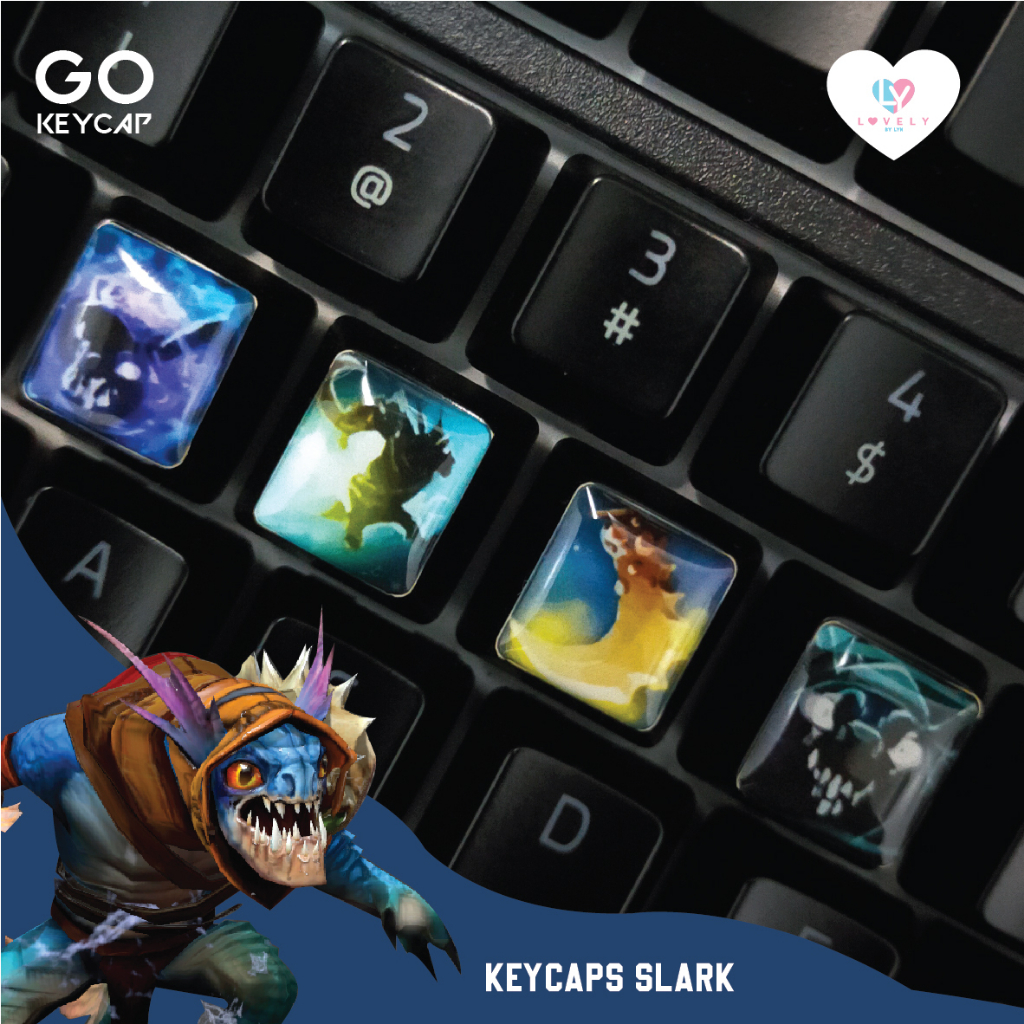 Jual Keycaps PBT Dota 2 Slark Ability | GO KEYCAPS | Shopee Indonesia