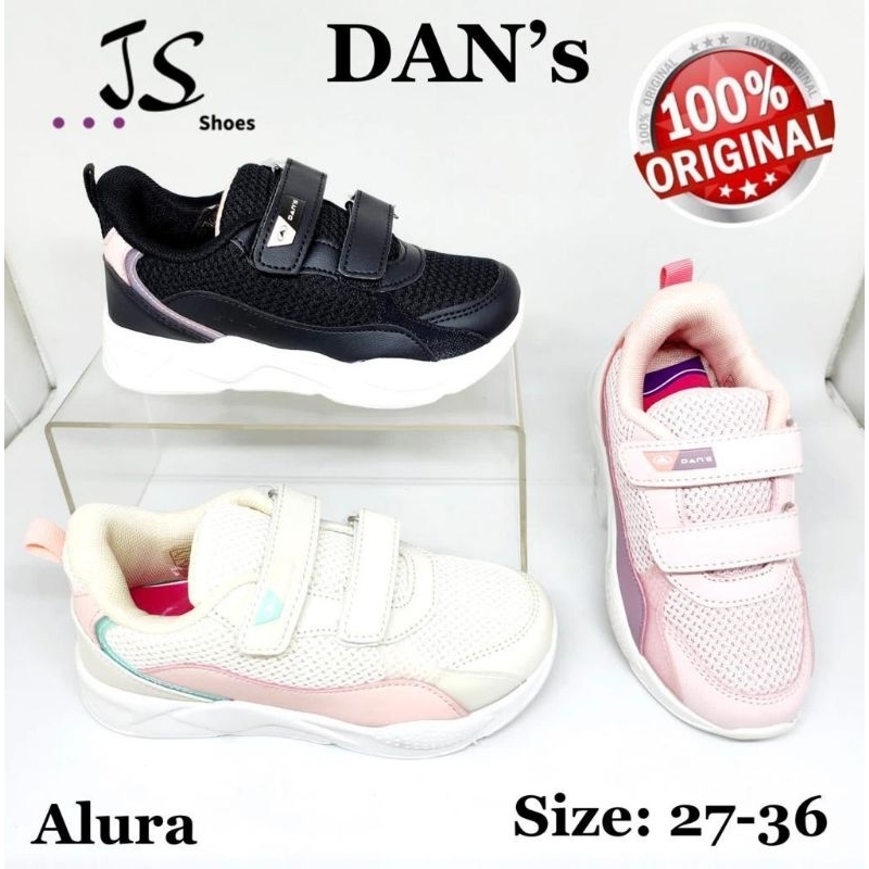 Jual DANS ALURA - SEPATU SNEAKERS SEPATU SEKOLAH ANAK CEWEK MERK DANS ...