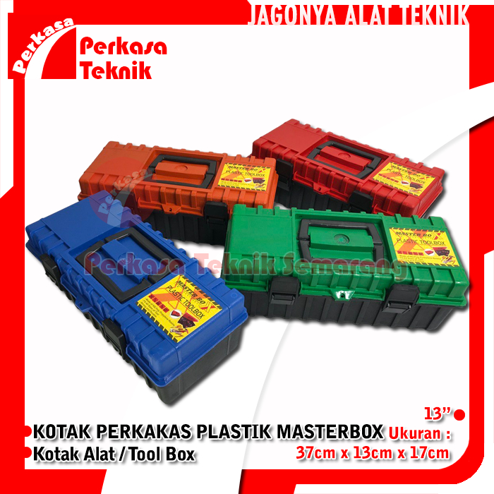 Jual MASTERBOX 13" Tool Box Kotak Perkakas Alat Toolbox Plastik 13 inch ...
