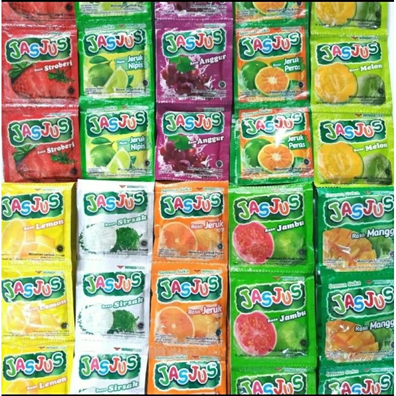 Jual jasjus renceng isi 10 sachet | jas jus instant | Shopee Indonesia