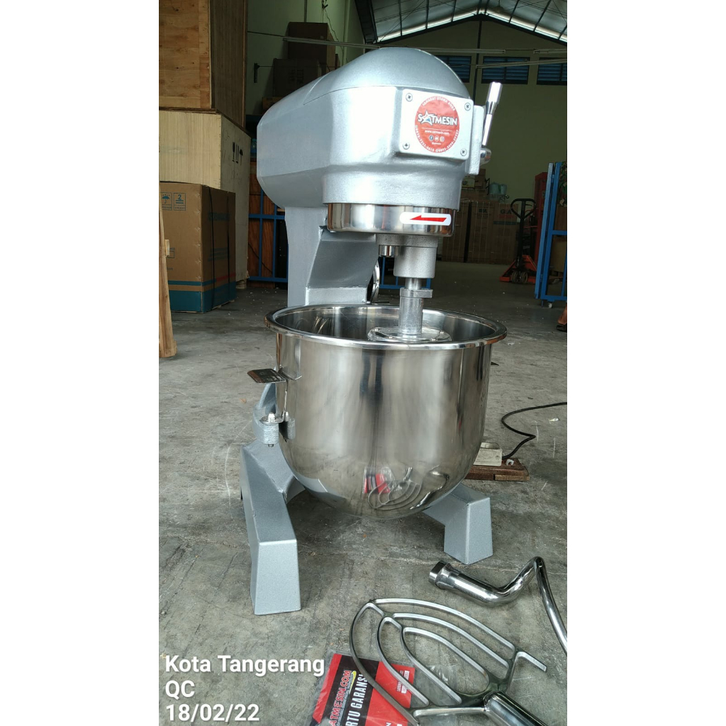 Jual Planetary Mixer 30 liter SATF-B30 / Mixer pengaduk adonan roti dan ...