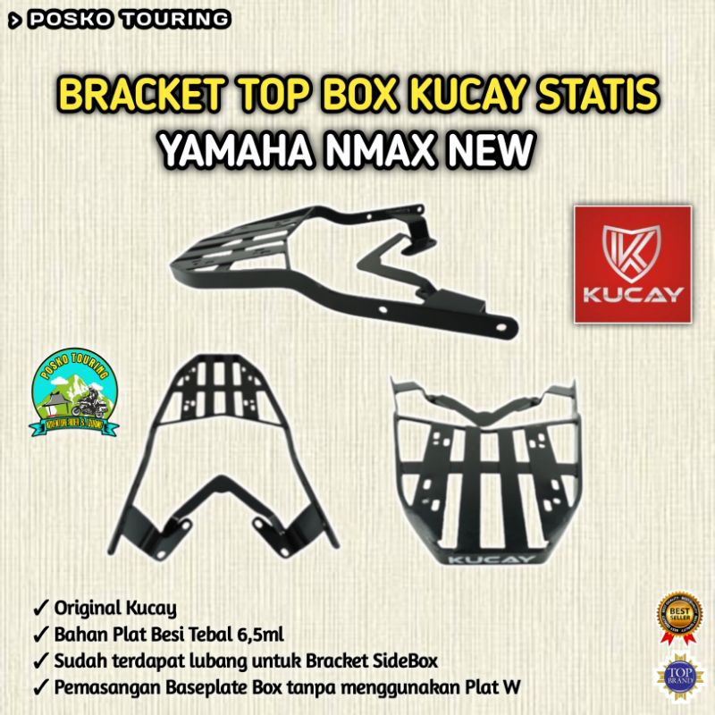 Jual Bracket Box Yamaha Nmax New 2020 | Bracket Kucay Statis Kuat dan ...