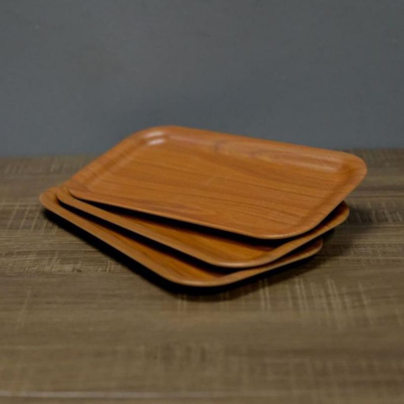 Jual KWI Baki Kayu Kasir Segi Nampan S-23 Beri Wooden Tray Persegi ...