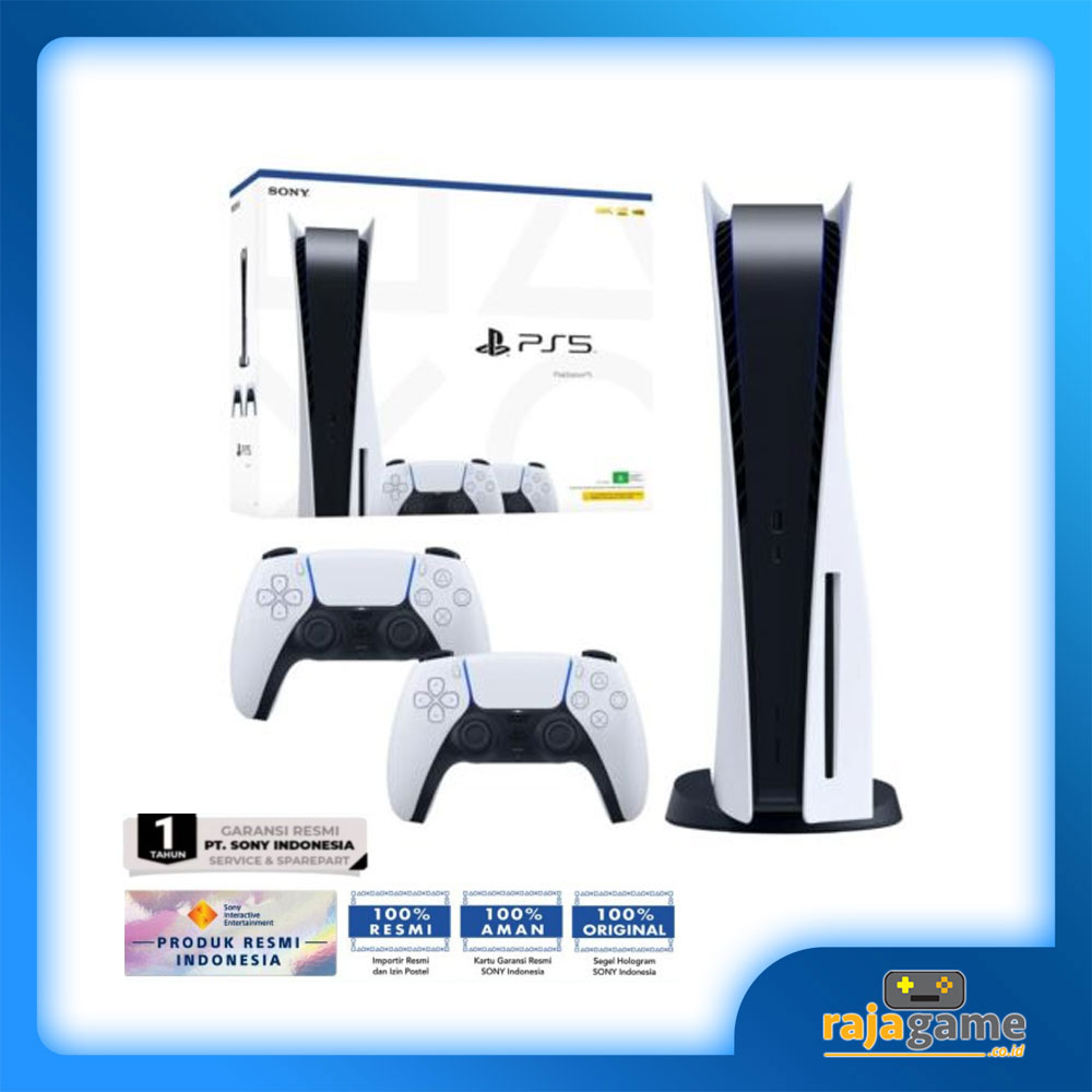 Jual PS5 Console Disc Version Double Stick CFI-1218A (Sony Indonesia) | Shopee Indonesia