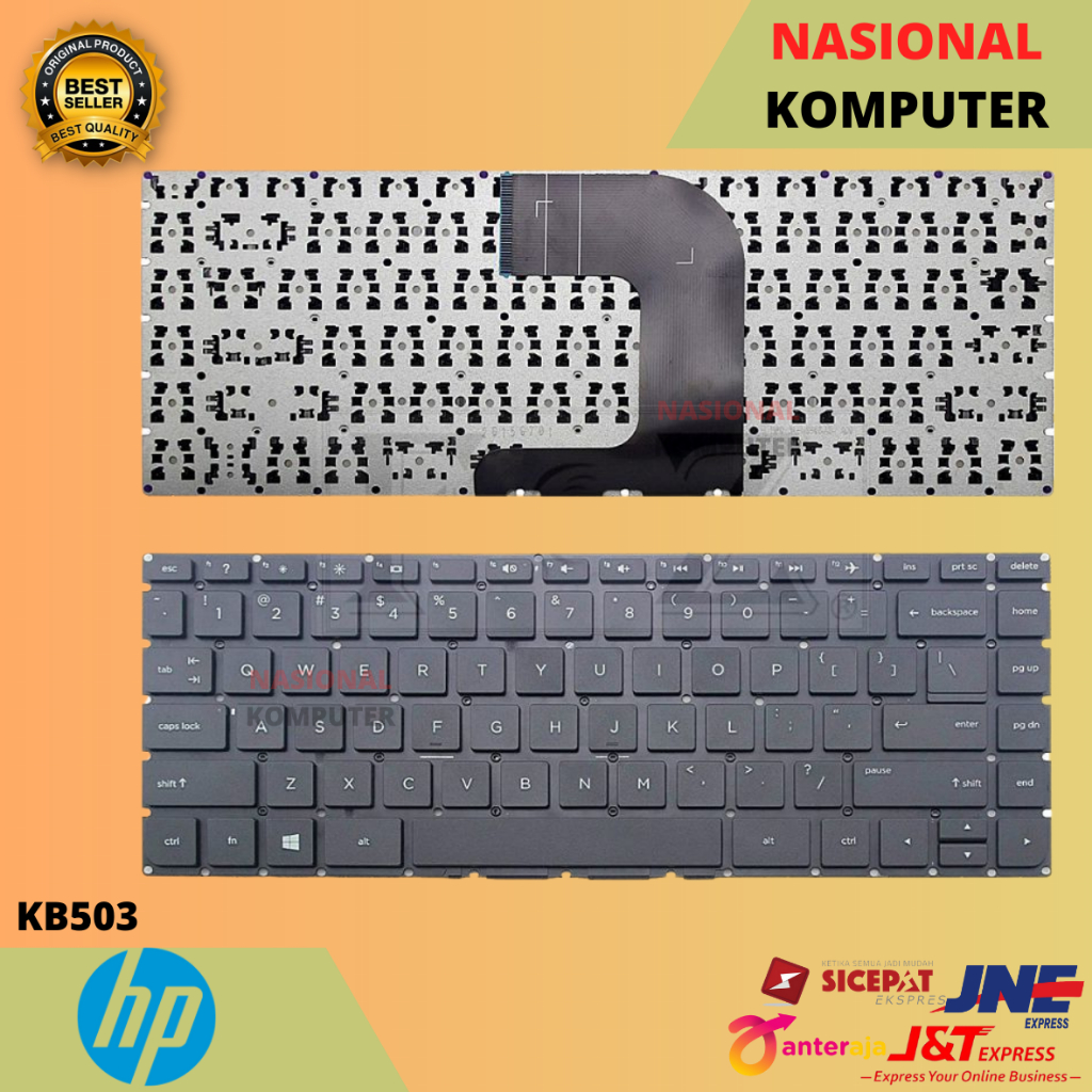 Jual Keyboard Laptop HP 14-AC 14-AD 14-AF 14-AN 14-AM 14-AR 14-AU ...