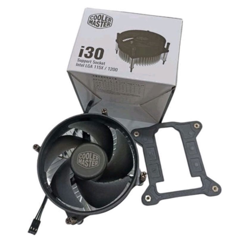 Jual Cooler Master i30 Fan Prosesor Proc Lga 115x Bautan Kuat Kokoh ...
