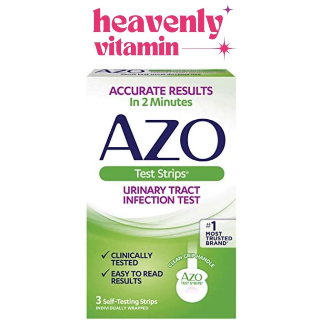 Jual AZO Urinary Tract Infection (UTI) Test Strips - 3 pcs ( Alat Uji ...