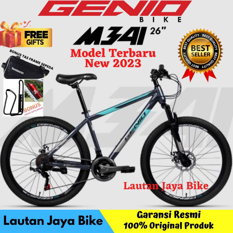 Jual SEPEDA GUNUNG 26 MTB GENIO M341 NEW | Shopee Indonesia