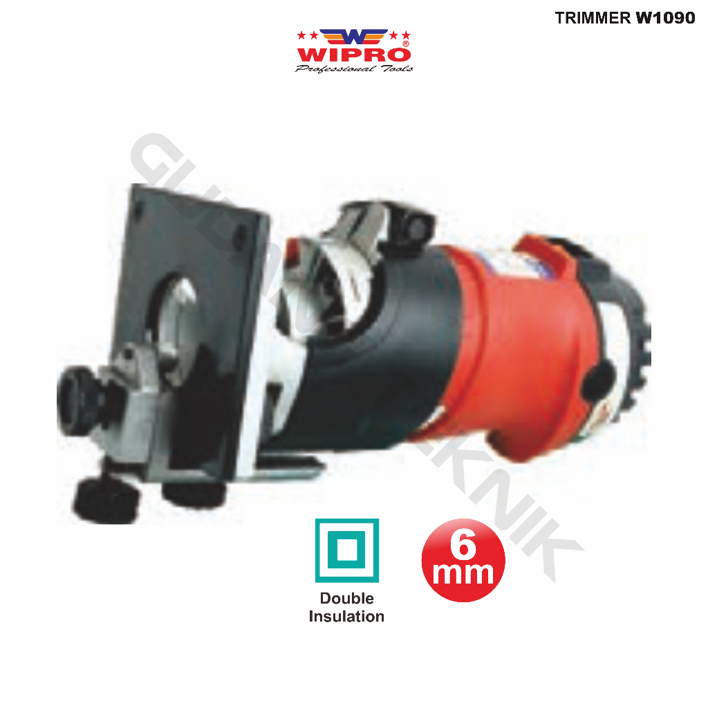 Jual Mesin Trimmer Router 6mmWIPRO W-1090 / Mesin Trimer Profil Kayu W ...