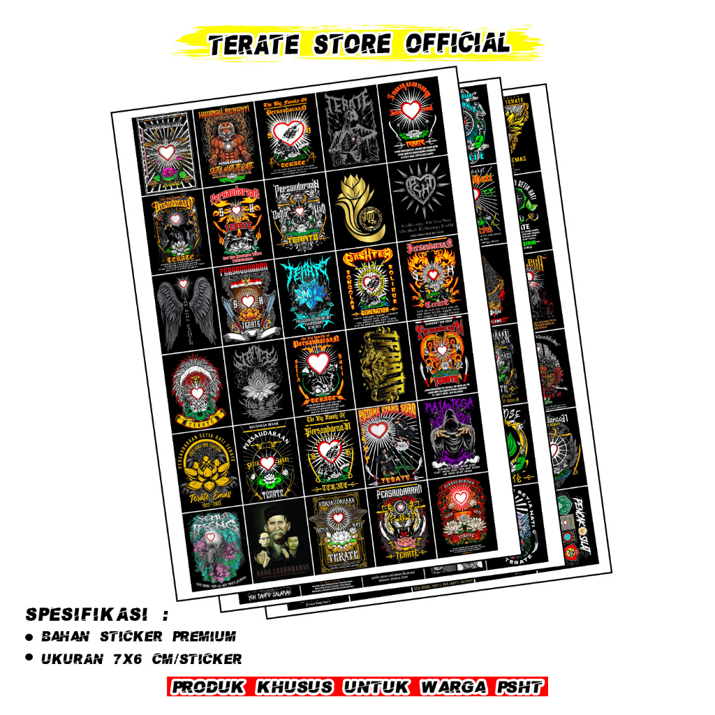 Jual STICKER PSHT DESAIN TERLARIS DAN TERKEREN BAHAN BERKWALITAS (BISA ...