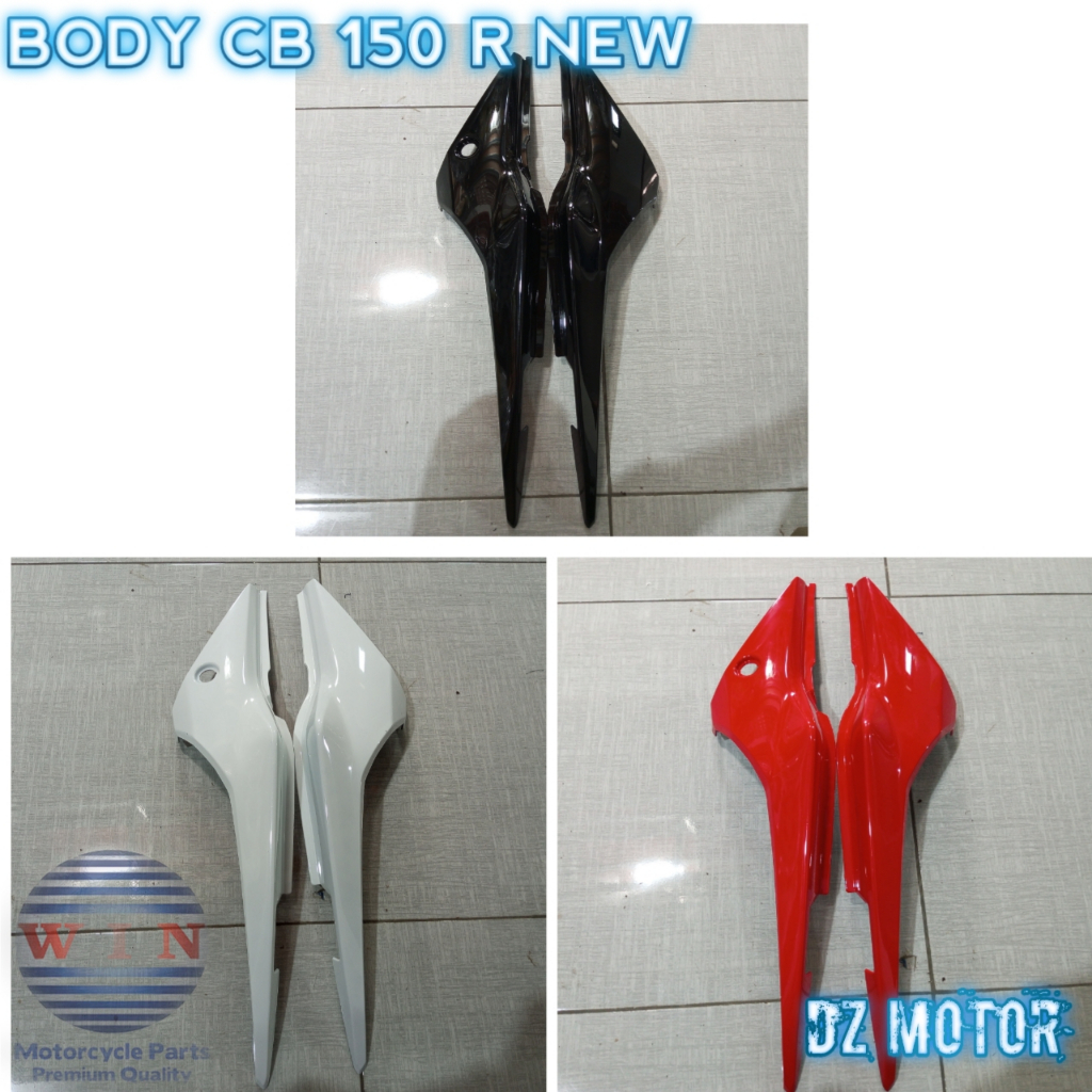 Jual Cover body Honda CB 150R CB150 R New LED Hitam Putih Merah Merek ...