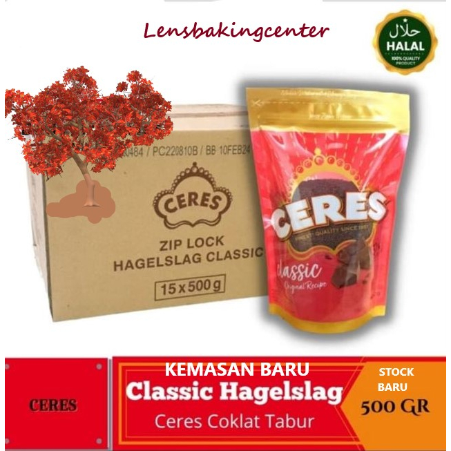 Jual Meses / Messes Ceres Coklat Ziplock Classic 500gram / 500 gram ...