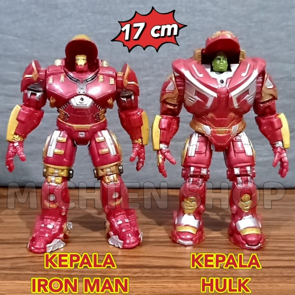 Jual Action Figure Hulkbuster 17 cm Avengers EndGame Hulk Buster Iron Man | Shopee Indonesia
