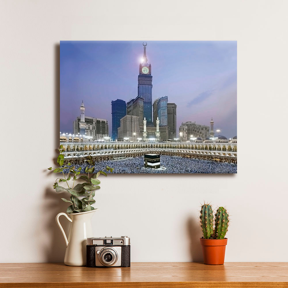 Jual Poster Kabah Baitullah Mekah Mecca Tempat Ibadah Umat Islam Muslim ...