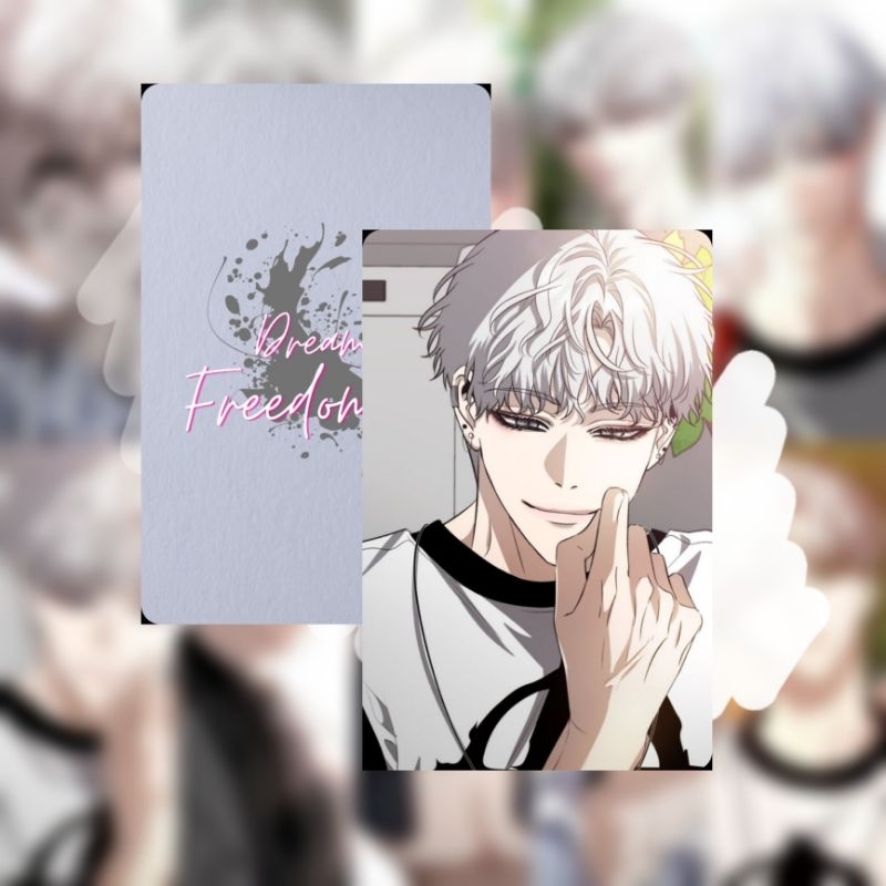 Jual Photocard Manhwa Webtoon From Dreams to Freedom/Dreaming Freedom - Siyun Baek | Shopee ...