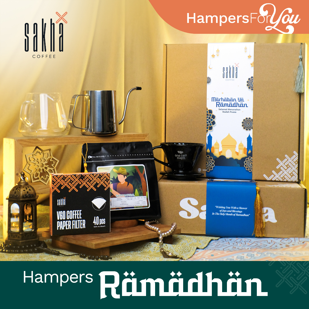Jual Hampers Kopi Parsel Lebaran Edisi Ramadhan Parcel Coffee V60 Drip ...